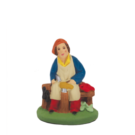 Crib figurine (santon) cobbler of 5cm | Santons Escoffier