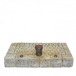 Right port quay, decor for crib figures | Santons Escoffier