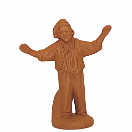 Santon homme ravi brut de 7cm prêt à peindre | Santons Escoffier