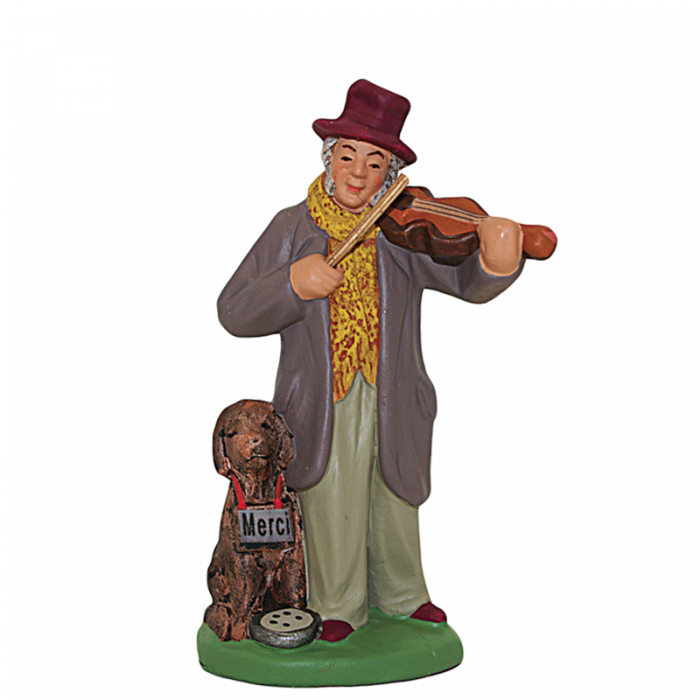 Santon Violoniste - 7CM de provence | Santons Escoffier